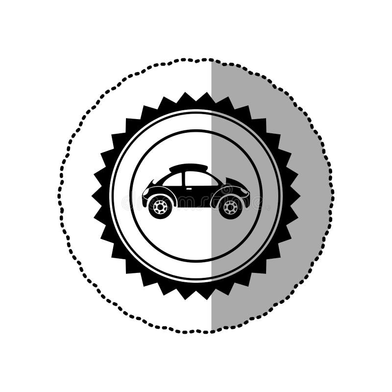Star Emblem Sport Car Side Icon Stock Illustrations – 7 Star Emblem ...