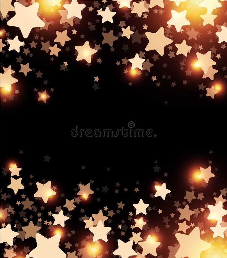 Black starry background. stock vector. Illustration of concept - 79091772