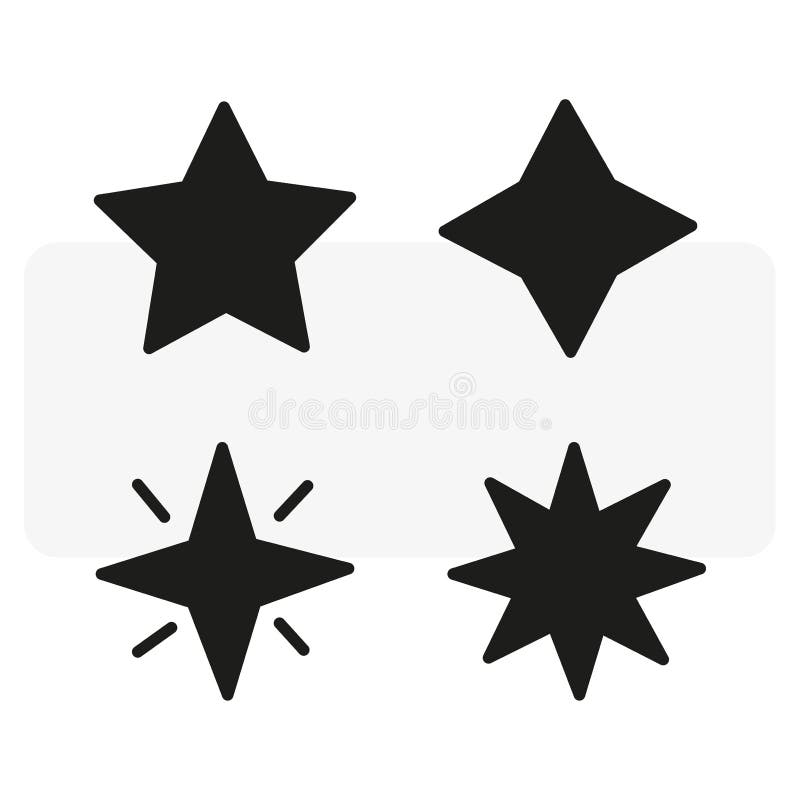 Black Stars Icons. Star Icon. Vector Illustration Stock Vector ...