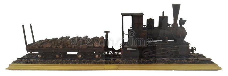 Black Steam Train Model Isolated Photo Stock Photo - Image of culture ...