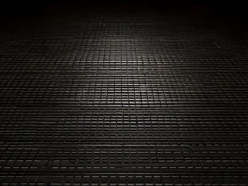 Black Steel Iron Grid Background Stock Illustration - Illustration of ...