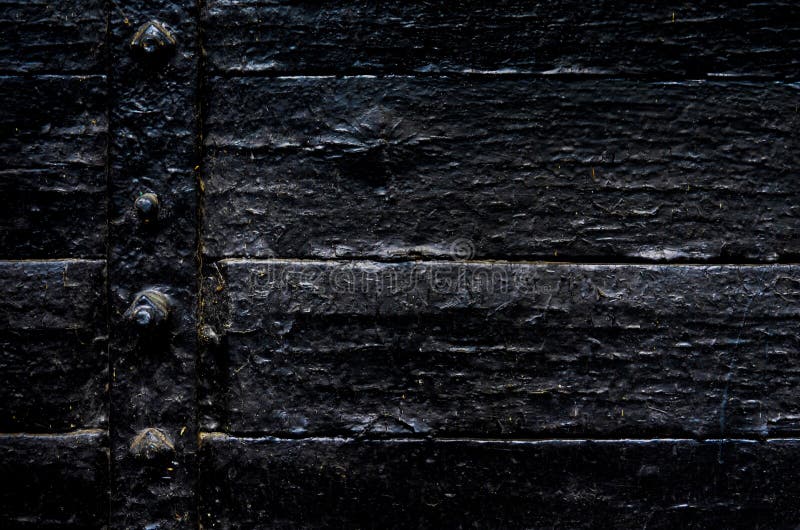Black Steel Plate with Rivets Stock Photo - Image of detail, metal ...