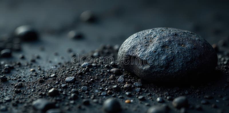 Black Stone Coarse, Uneven Surface Gritty Texture , Mineral, Uneven ...