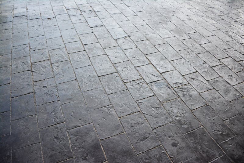 Black Stone Floor Texture Background. Stock Photo - Image of design ...