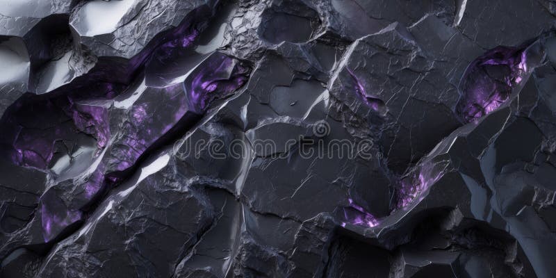 A Dramatic Background with Deep Purple and Black. Stock Photo - Image ...