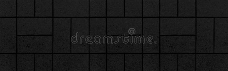 Black Stone Tile Floor Pattern and Seamless Background Stock ...