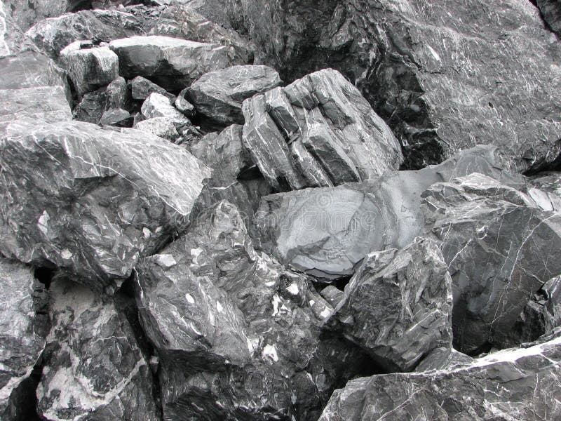 Black stones stock image. Image of mineral, abstract, shiny - 2708259