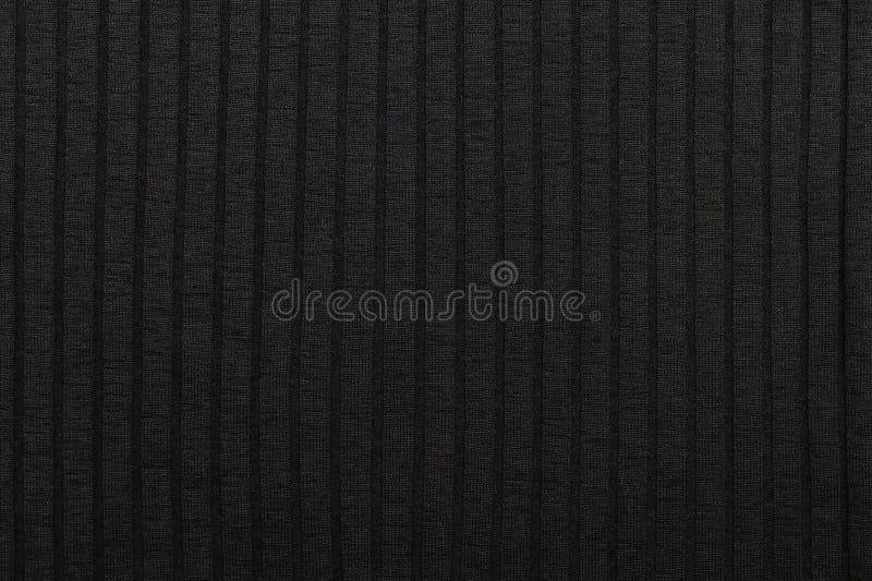 Black Stretch Fabric with Stripes Stock Photo - Image of darkness ...