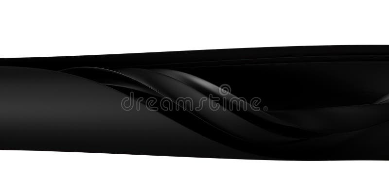 Black Striking Isolated Metal Strips Abstract Dramatic Modern Luxury 3D ...