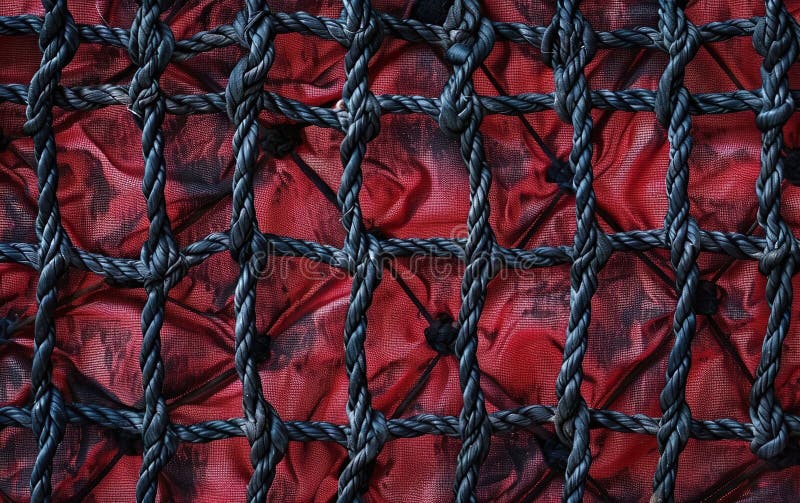 Black String Bag Mesh Texture Background. Compostable, Eco Friendly ...