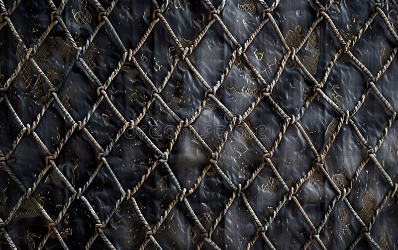 Black String Bag Mesh Texture Background. Compostable, Eco Friendly ...