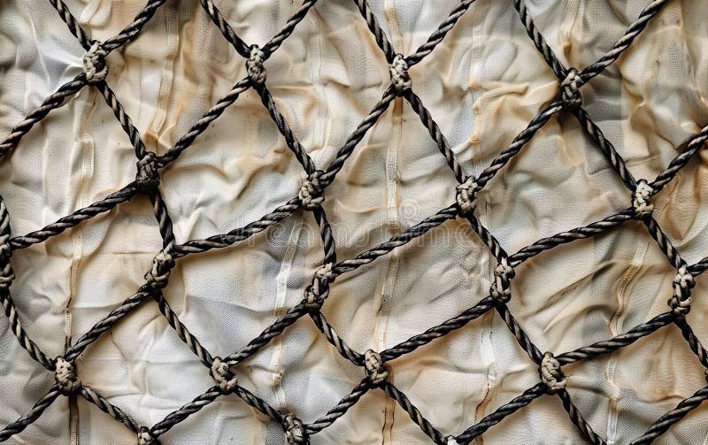 Black String Bag Mesh Texture Background. Compostable, Eco Friendly ...