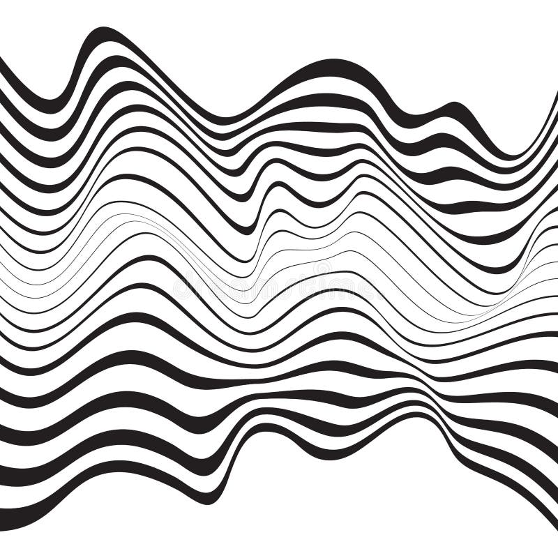 Black Stripes. Random Width Lines Stock Vector - Illustration of ...