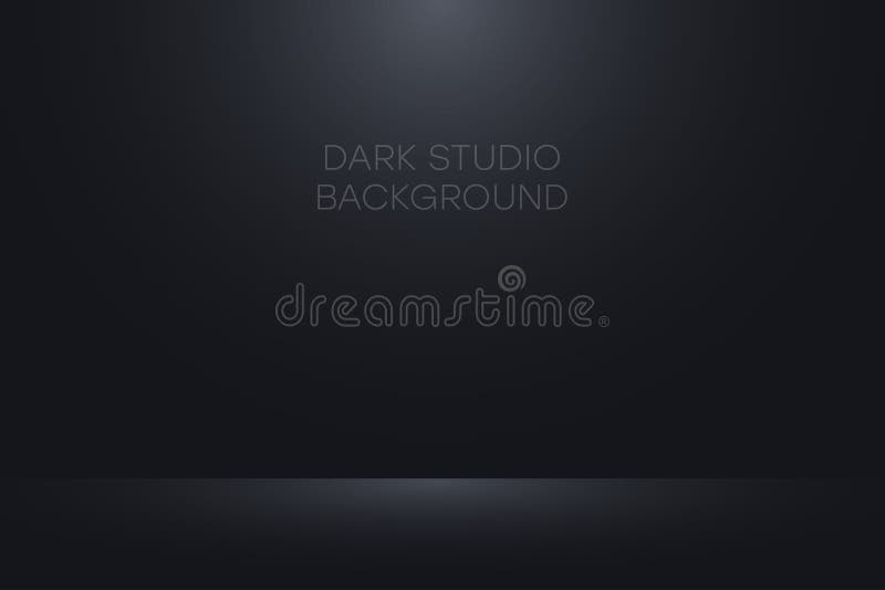 Realistic Dark Platform, Stage with Empty Pedestal. 3d Podium for ...