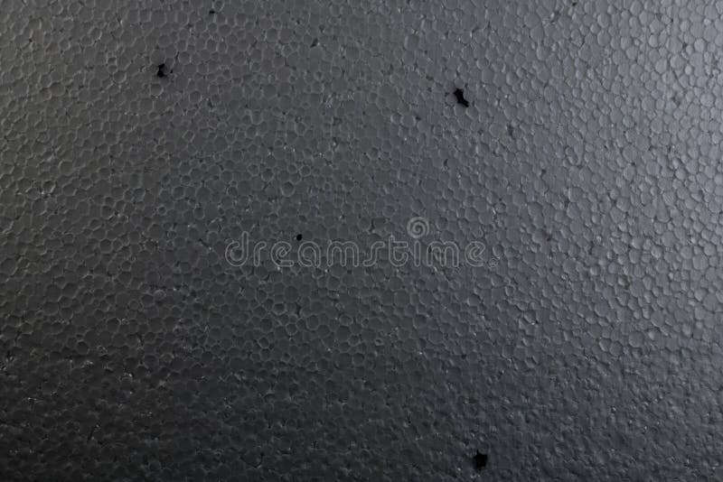 Black Styrofoam Background Texture.Closeup Detail of White Abstract ...