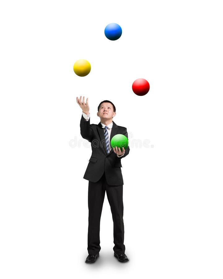 Businessman Juggling His Priorities Stock Image - Image of leisure ... Businessman Juggling His Priorities Stock Image - Image of leisure ...