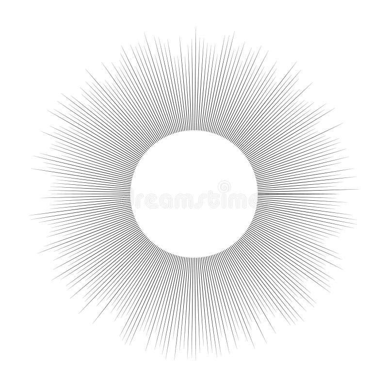 Black Sun Rays Stock Illustrations – 23,224 Black Sun Rays Stock ...