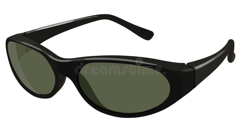 Sunglasses Side View Stock Illustrations – 444 Sunglasses Side View ...