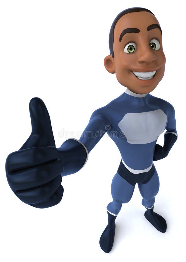 Black superhero stock illustration. Illustration of fiction - 47505466