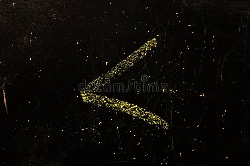 The less Than Sign is Written on the Black Surface. Stock Photo - Image ...
