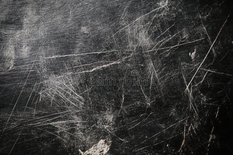 Black Surface with White Scratches and Lines Stock Illustration ...