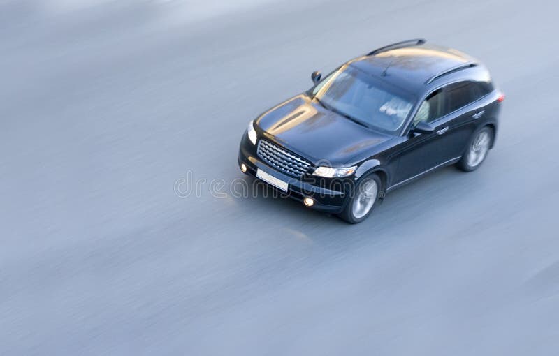 Black Suv Infinity Luxury Car Stock Photo - Image of exploration, fast ...