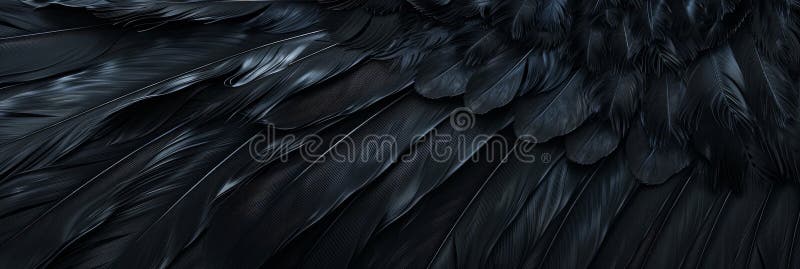 Black Swan Feathers Background, Black Plume Pattern, Wings Feather ...