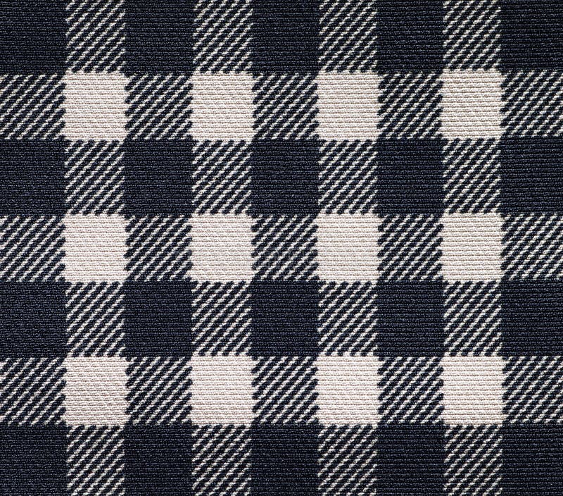 White, Grey and Black Gingham Tablecloth Stock Image - Image of surface ...
