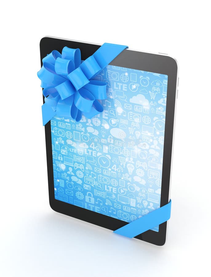 Happy Birthday Tablet Stock Illustrations – 520 Happy Birthday Tablet ...