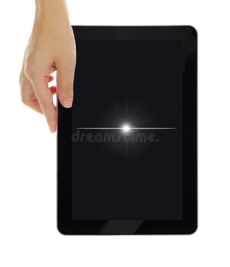 Power Off Touchscreen Display Concept Stock Photo - Image of energy ...