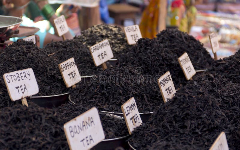 Black Tea stock image. Image of flowers, drink, relax - 24551513