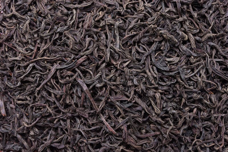 Black Tea, Dried Tea Leaves Stock Image - Image of chai, drink: 16504853
