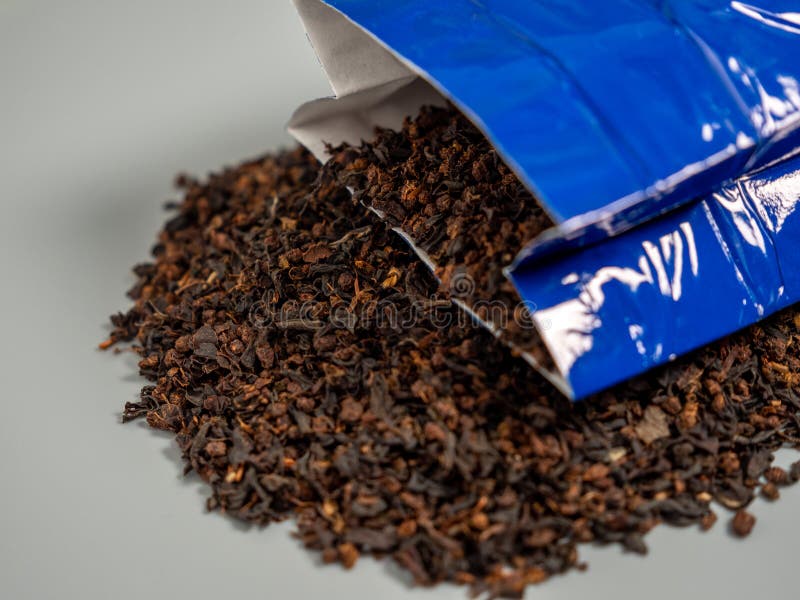 Black Tea. Dry Brewing of Black Tea Stock Image - Image of texture ...
