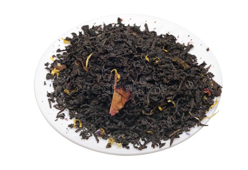 Black Tea stock image. Image of sweet, leaves, petals - 31236391