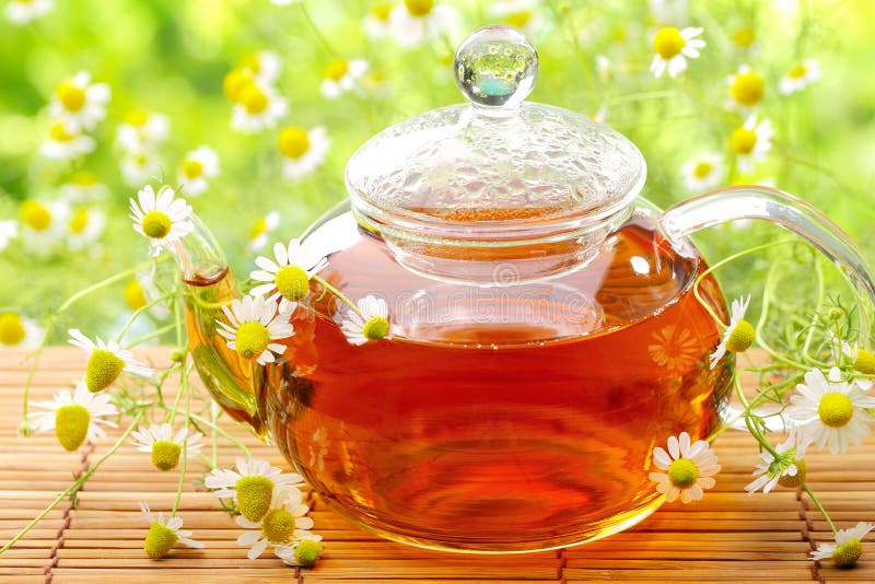 Black Tea stock image. Image of flowers, drink, relax - 24551513