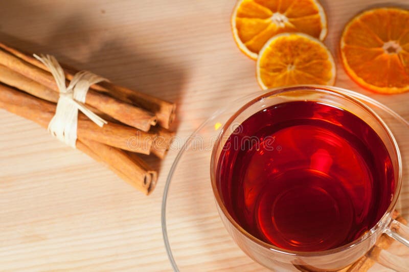 Black tea in glass cup stock photo. Image of herbal, black - 62874704