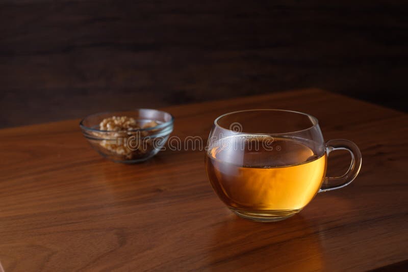Black tea in a glass cup stock image. Image of india - 185021831
