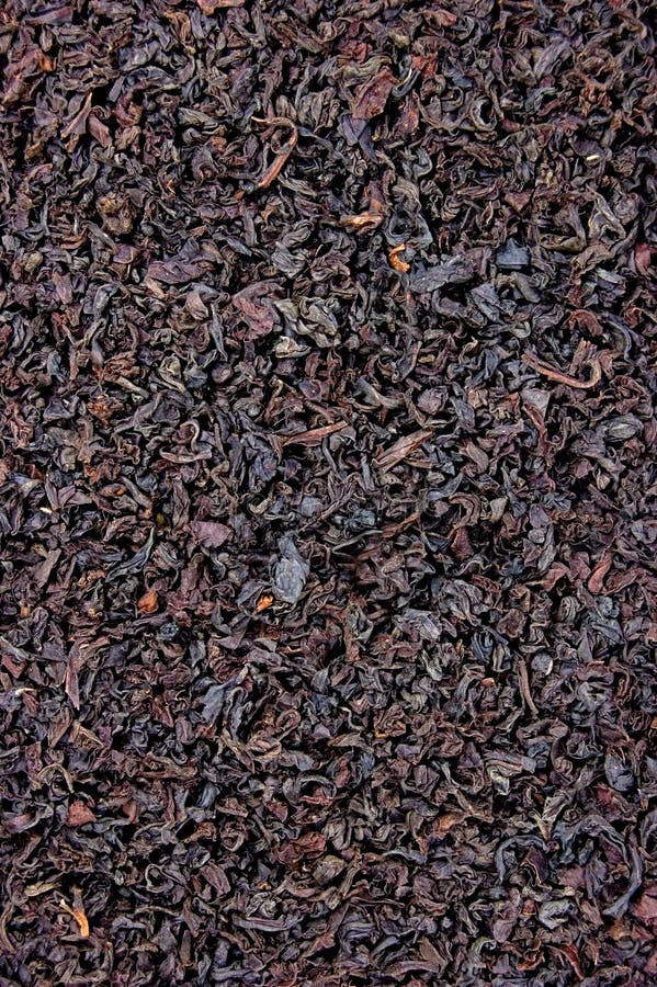 Black Tea Leaf Texture Closeup Background, Large Detailed Textured ...