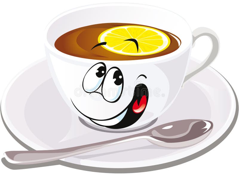 Smile emoticons drink stock illustration. Illustration of cartoon ...