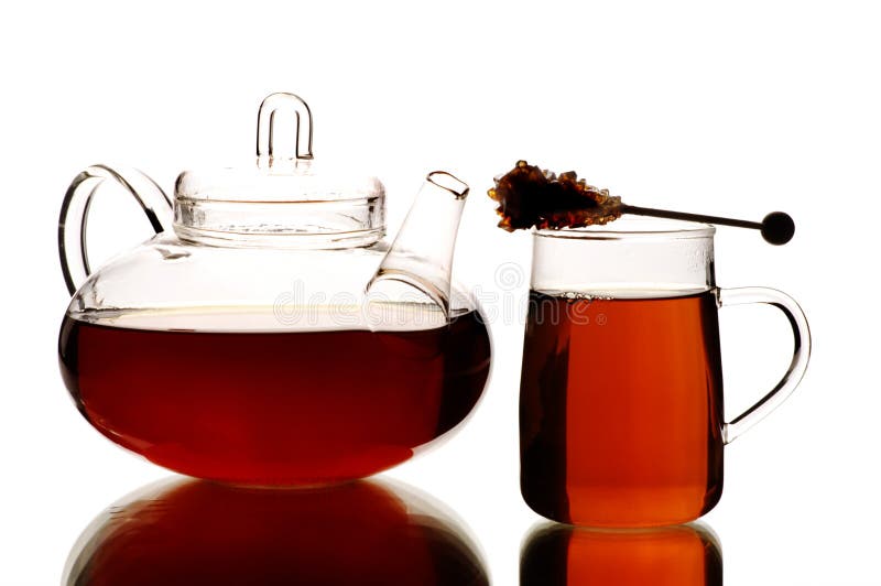 Black tea stock photo. Image of food, translucent, glass - 31053696