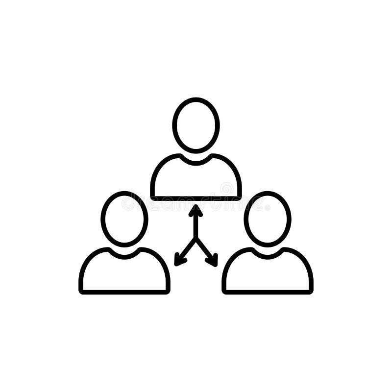 Black Teamwork Concept with Success People Team Icon or Logo Stock ...