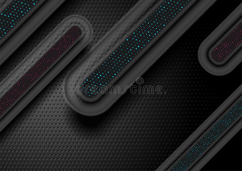 Perforated Texture Tech Background Stock Illustrations – 2,696 ...
