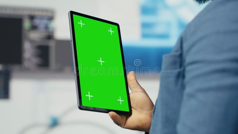 Black Tech Savvy Programmer Uses Chroma Key Screen from Innovation Hub ...