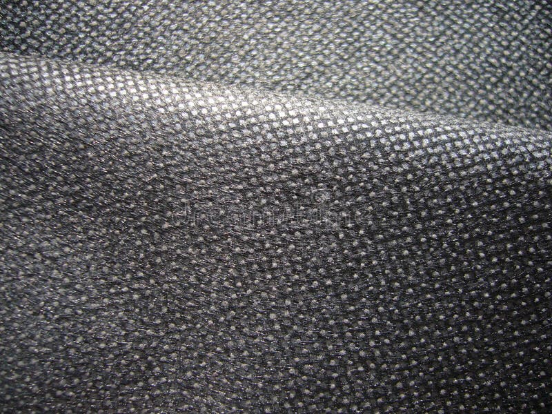 Black Technical Fabric Non-woven Fabric. Stock Photo - Image of asphalt ...