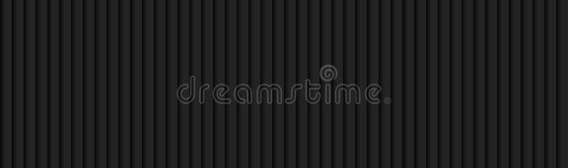 Black Technology Abstract Stripes Header. Dark Metallic Geometric ...