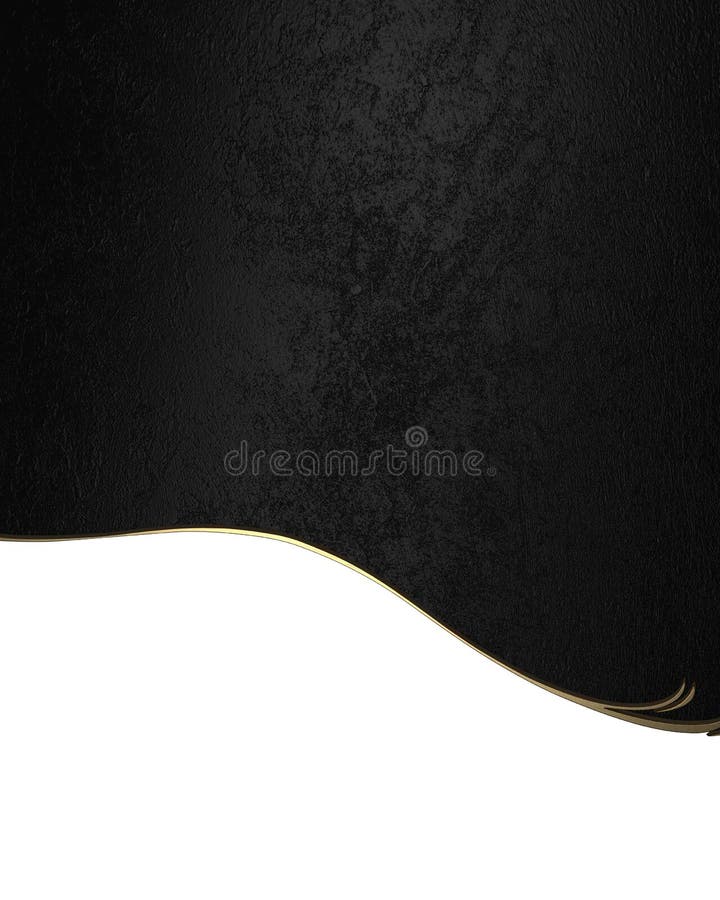 Black Template for Design. Copy Space for Ad Brochure or Announcement ...