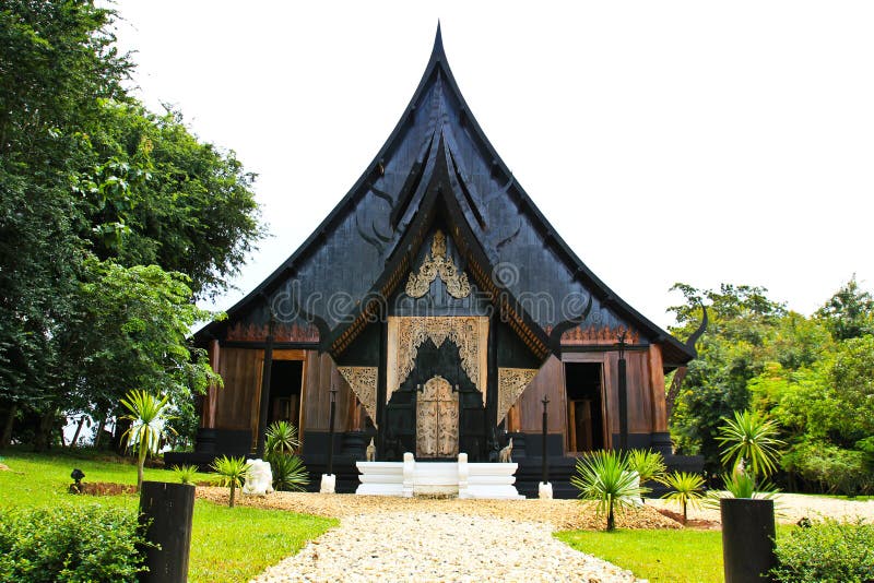 Black Temple 96 stock image. Image of travelling, nomad - 47882917