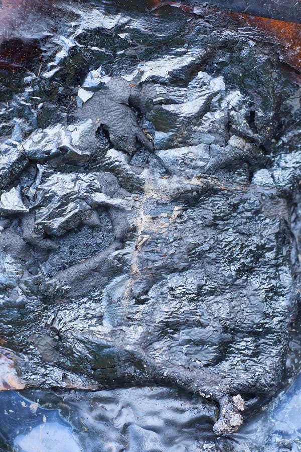 Texture from Burnt Melted Plastic Old Wall Stock Image - Image of ...