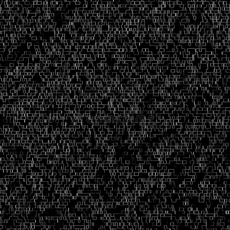 Black Block Texture Graphic Art Backdrop Design Stock Illustration ...