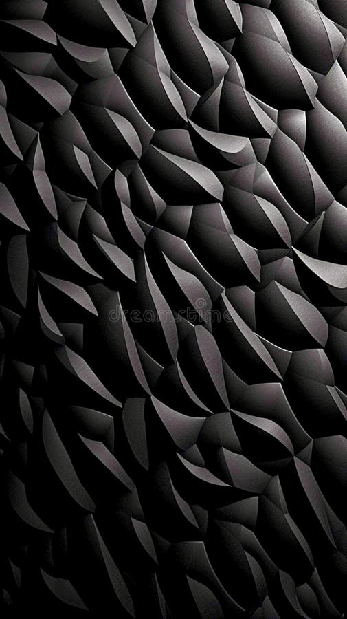Black Texture Same Pattern Mobile Wallpaper, Generative AI Stock ...